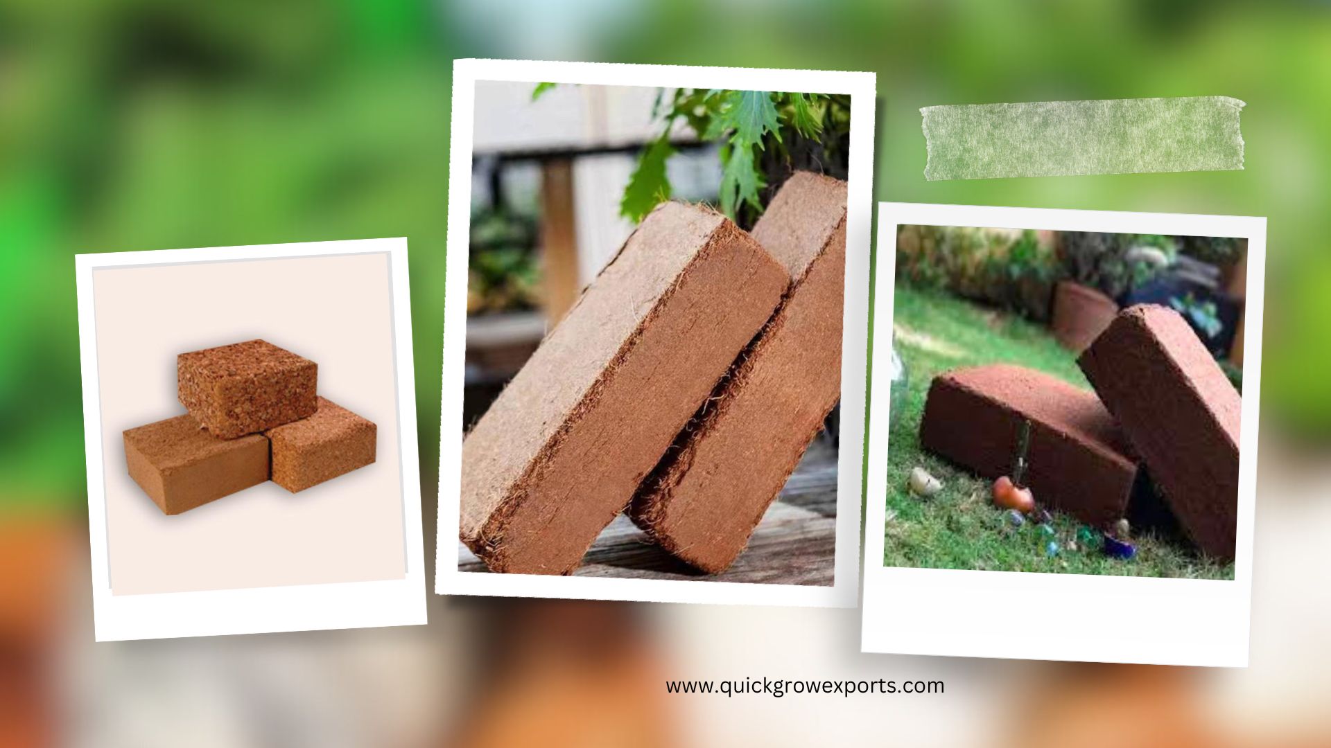 Coco peat 5 Kg blocks - Exploring the benefits | Quick Grow Exports